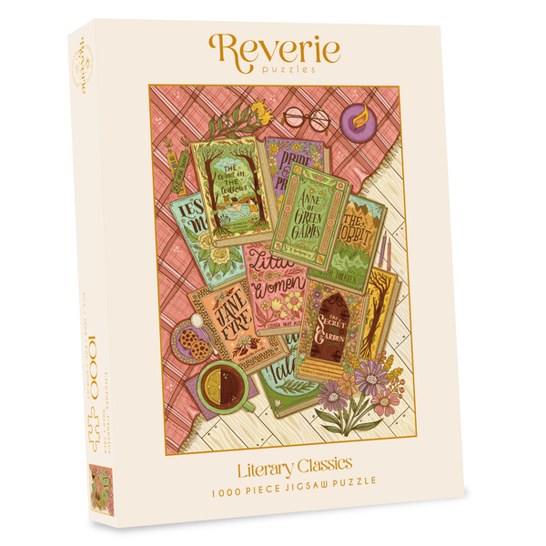 Literary Classics Jigsaw Puzzle (1000 Pieces) – Reverie Puzzles