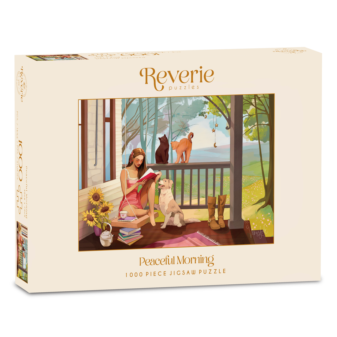 Peaceful Morning Jigsaw Puzzle (1000 Pieces) – Reverie Puzzles
