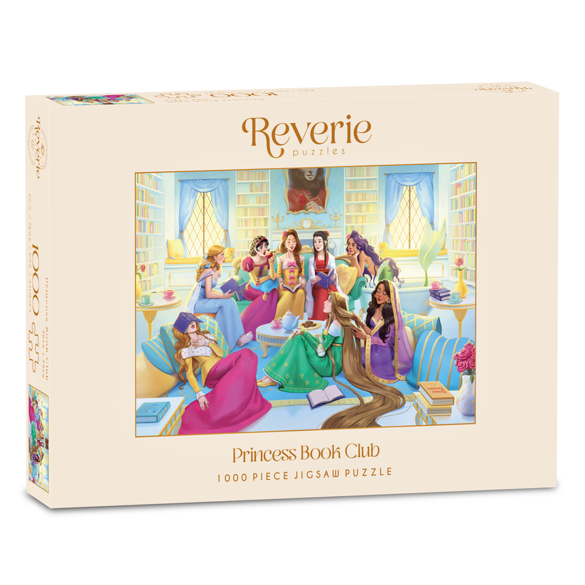 Princess Book Club Jigsaw Puzzle (1000 Pieces) – Reverie Puzzles