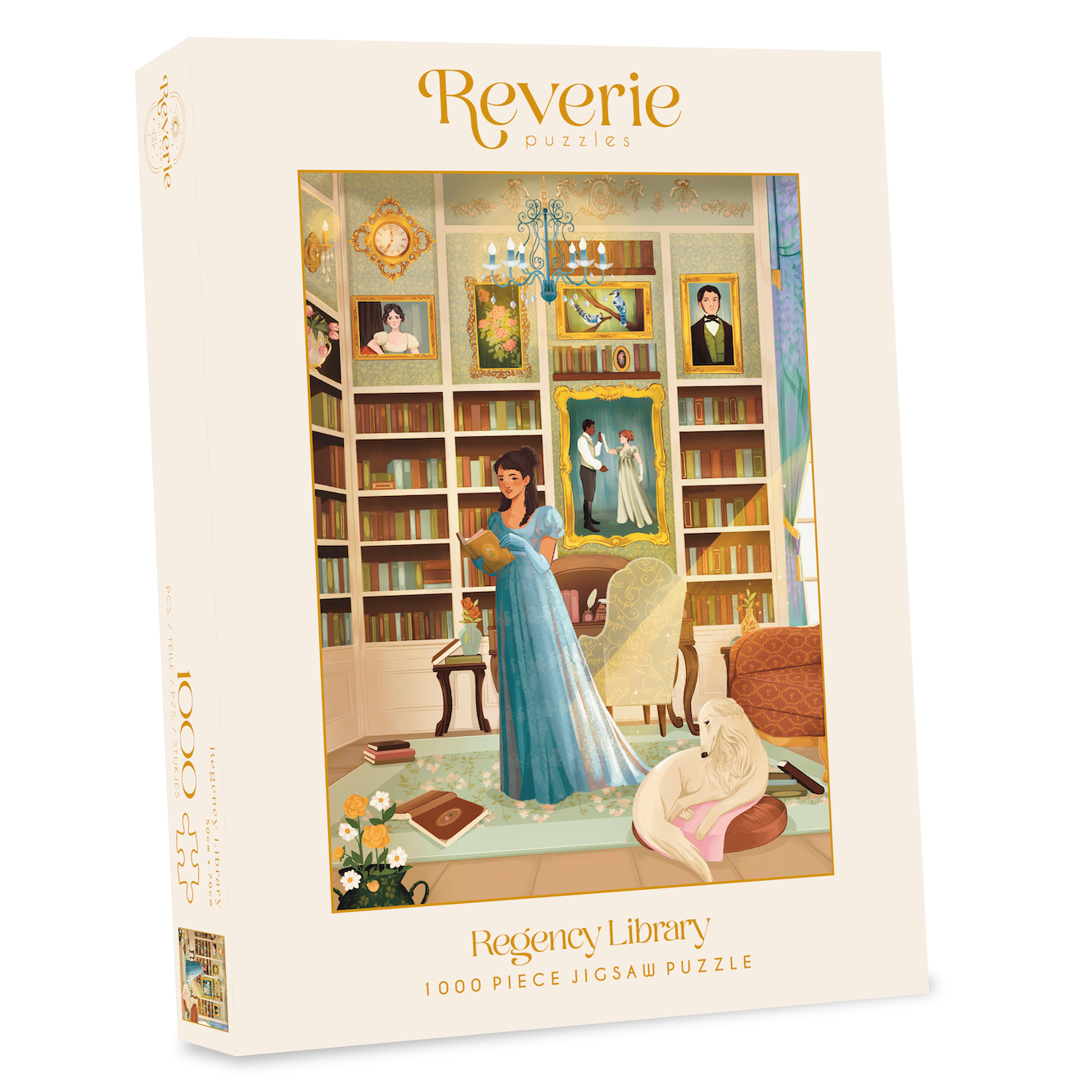 Regency Library Jigsaw Puzzle (1000 Pieces) – Reverie Puzzles